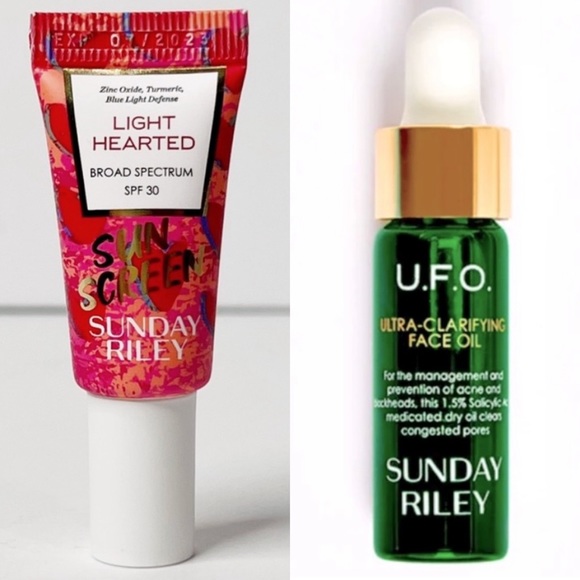 Sunday Riley | Skincare | Sunday Riley Light Hearted Ufo Travel Duo ...